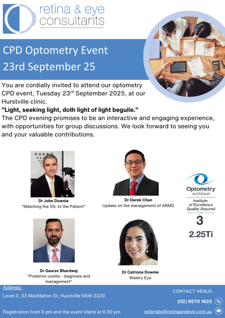 Education Workshops - Retina & Eye Consultants